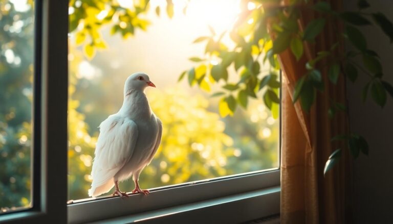 White Pigeon Meaning: 7 Spiritual Messages When One Crosses Your Path